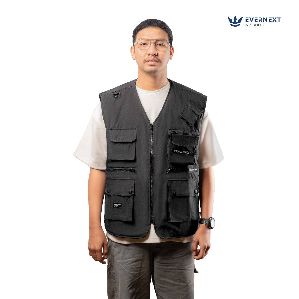 Jual Evernext - Rompi Tactical Pria Veloz Taslan ZN Vest Streetwear ...
