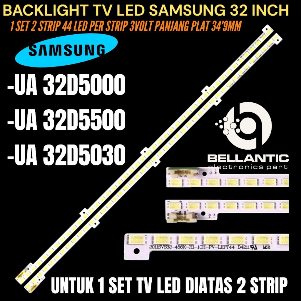 Jual BACKLIGHT TV LED SAMSUNG 32 INCH UA-32D5000- UA-32D5500- UA ...