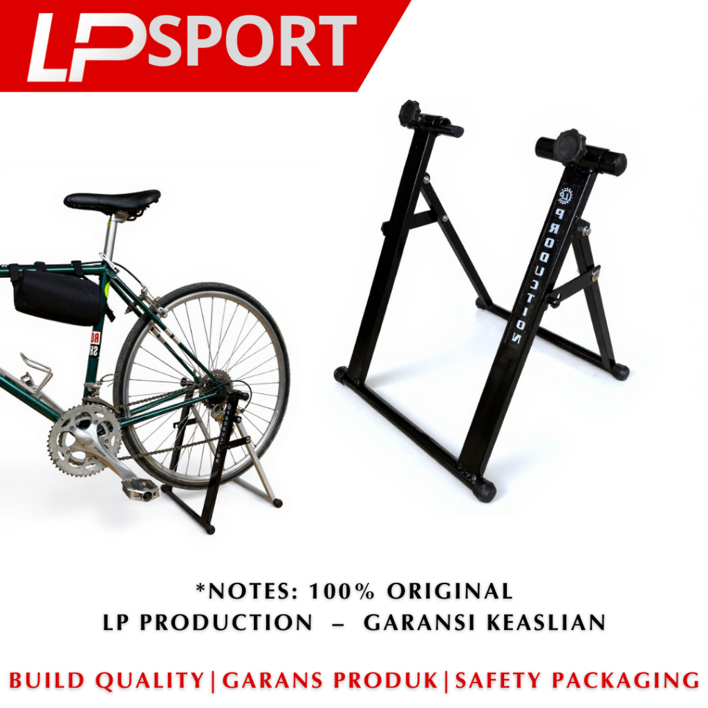 Jual LP Sport Paddock Sepeda MTB Stand Sepeda Statis Kuat 100kg ...