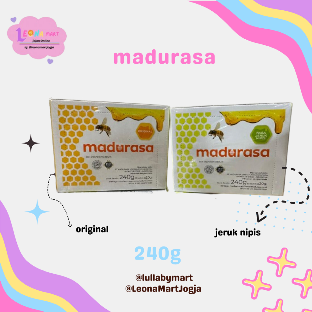 Jual Madurasa Madu Original Sachet 12x20GR | Shopee Indonesia
