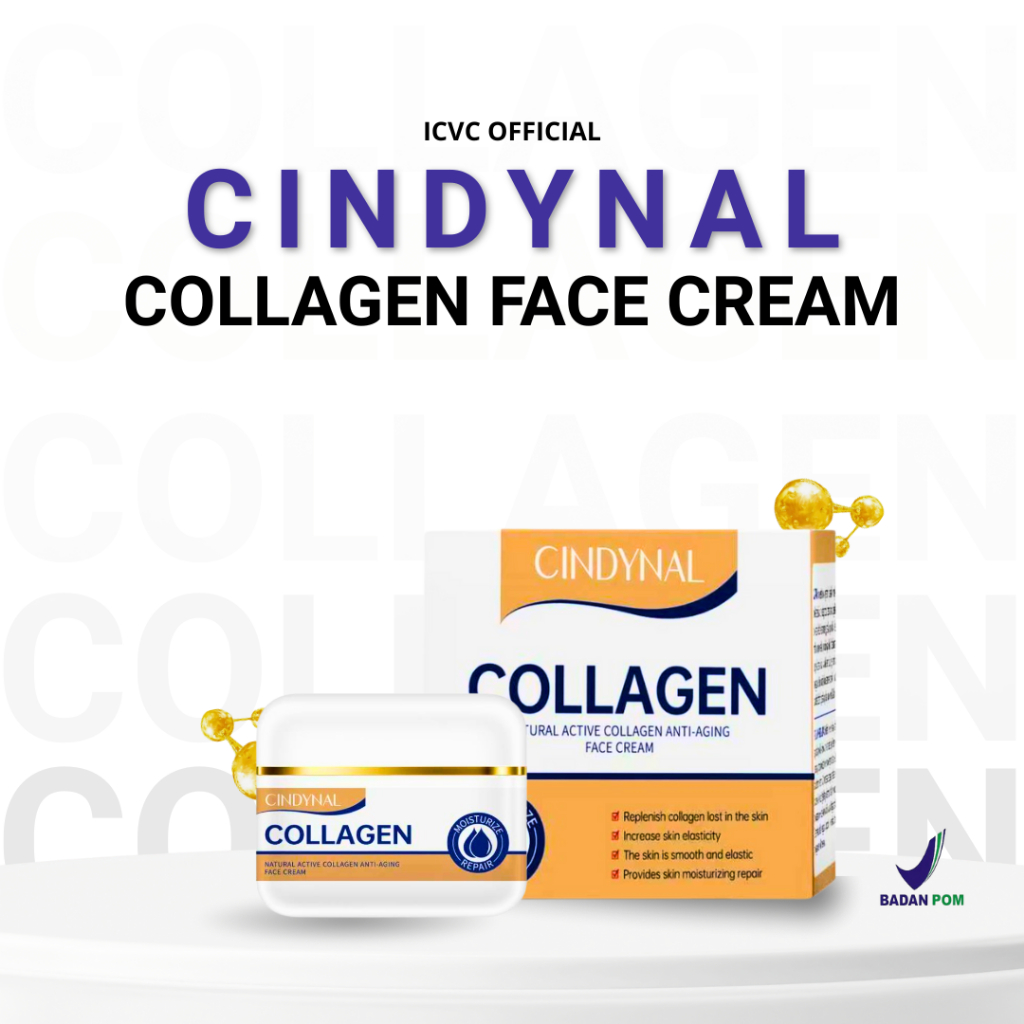 Jual CINDYNAL Collagen Day & Night Cream 100g – Krim Kolagen untuk ...