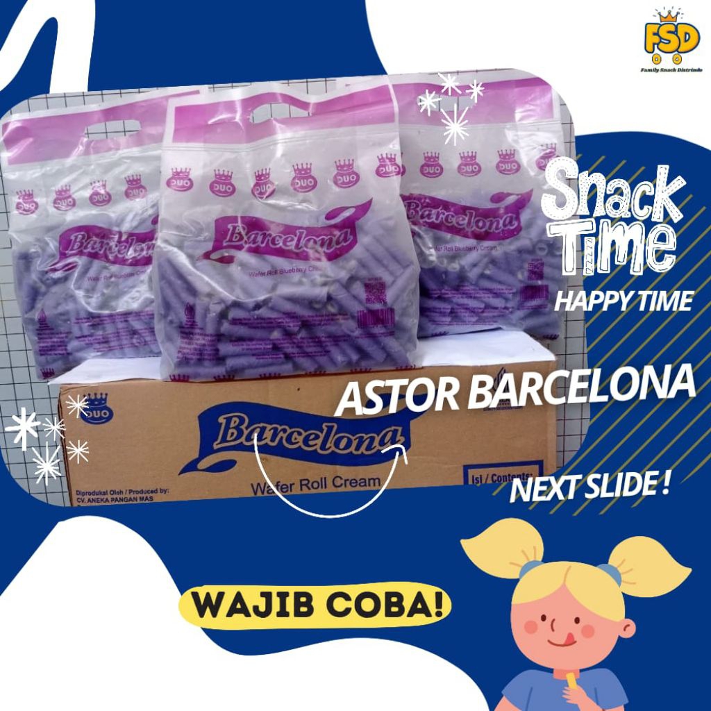 Jual Astor Barcelona Kemasan@500g | Shopee Indonesia
