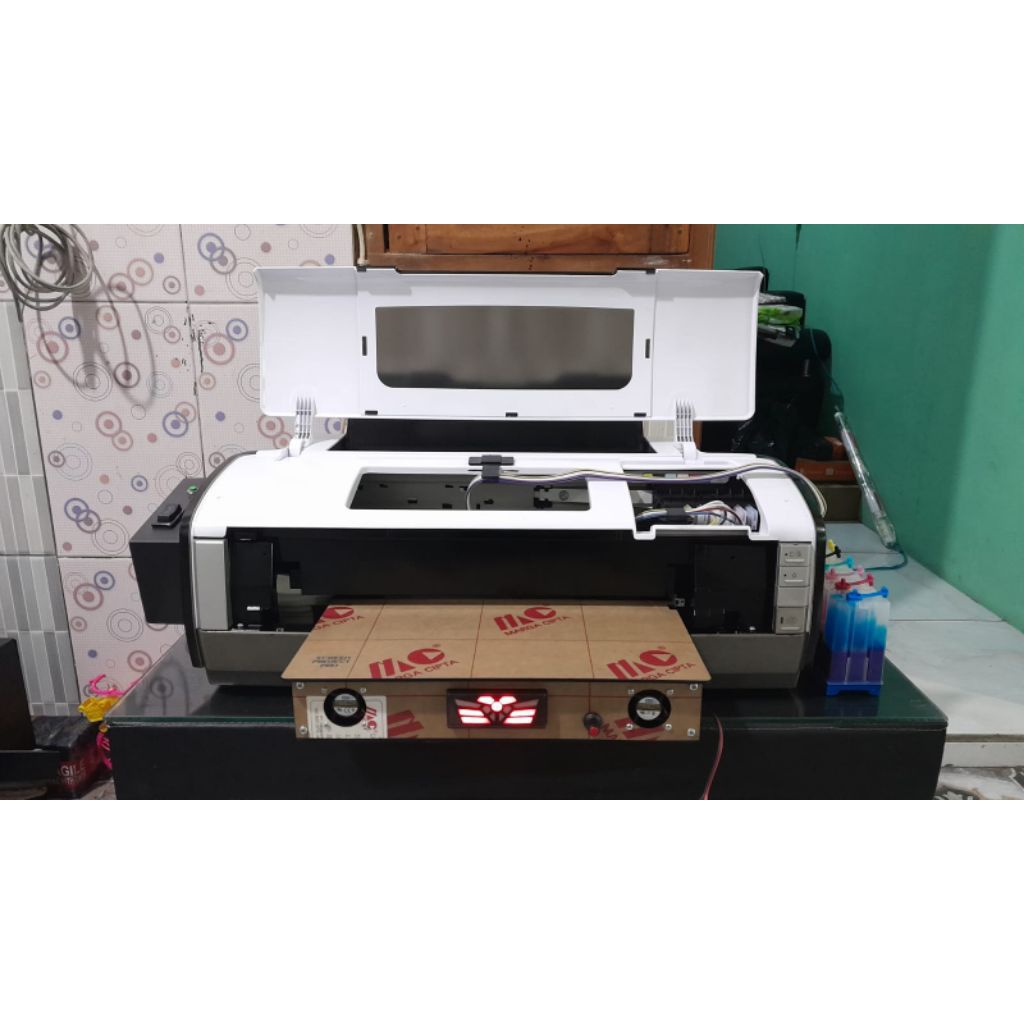Jual paket sablon Dtf Epson 1390 lengkap dengan tinta Cmykww | Shopee ...