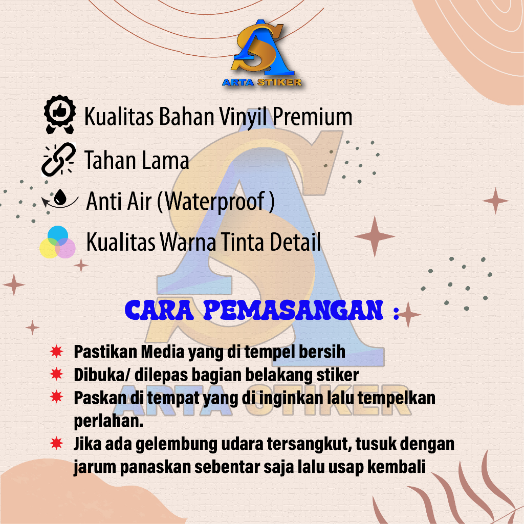 Jual 047. Stiker Label Tempat Sampah, Stiker Sampah Organik, Stiker ...