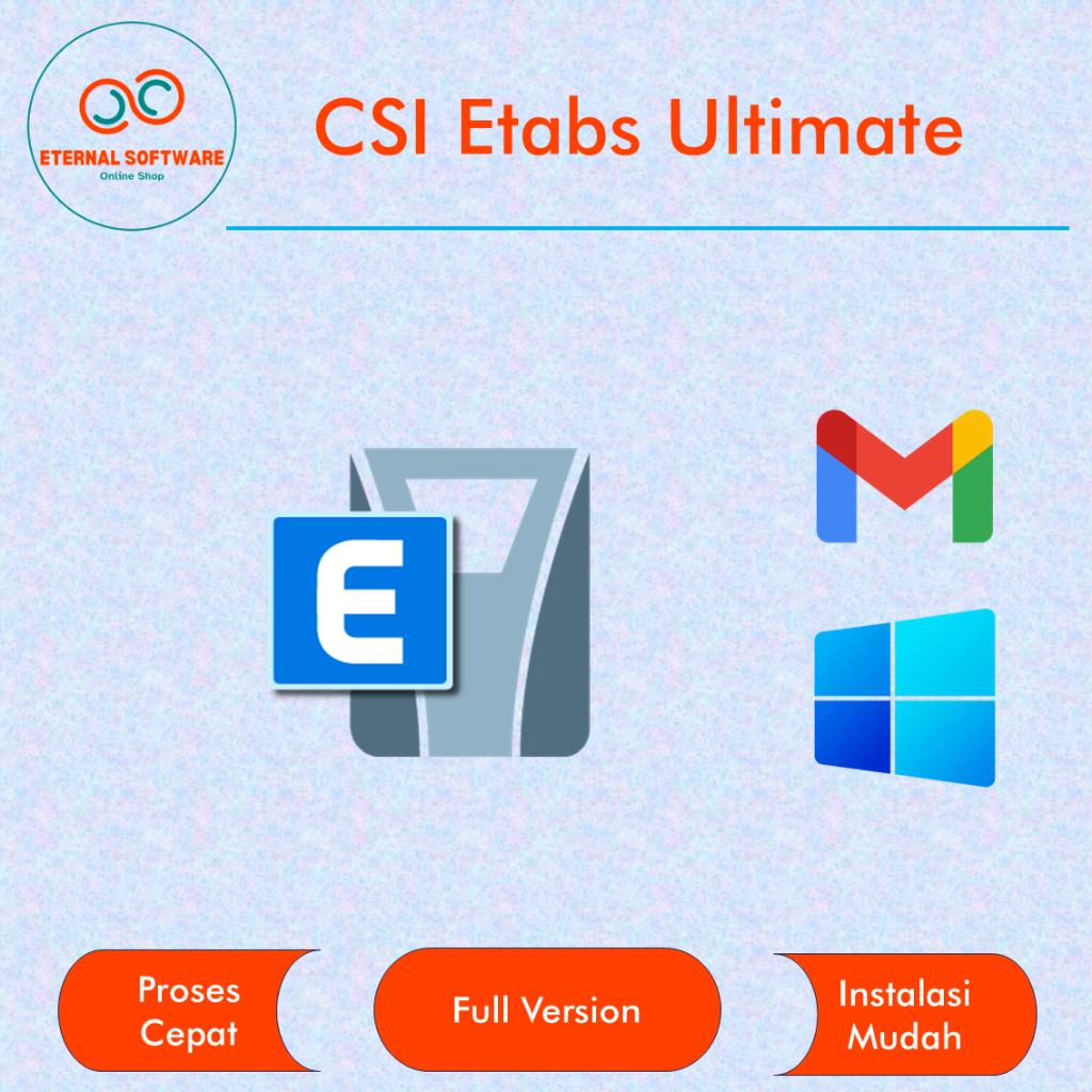 Jual CSI Etabs Ultimate 21 Full Version Software Konstruksi Full ...