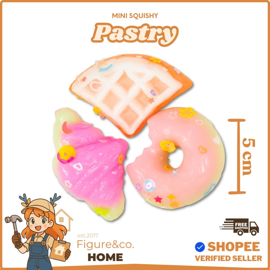 Jual [FM] - Mini Squishy Pastry / Mainan Anak Squishy Kue | Shopee ...
