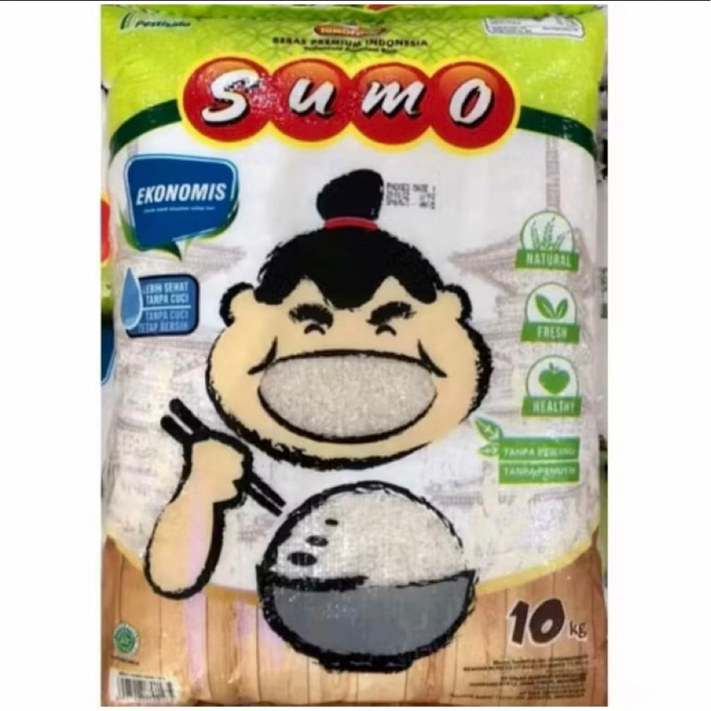 Jual SUMO KUNING / MERAH BERAS PREMIUM Kemasan 10kg | Shopee Indonesia