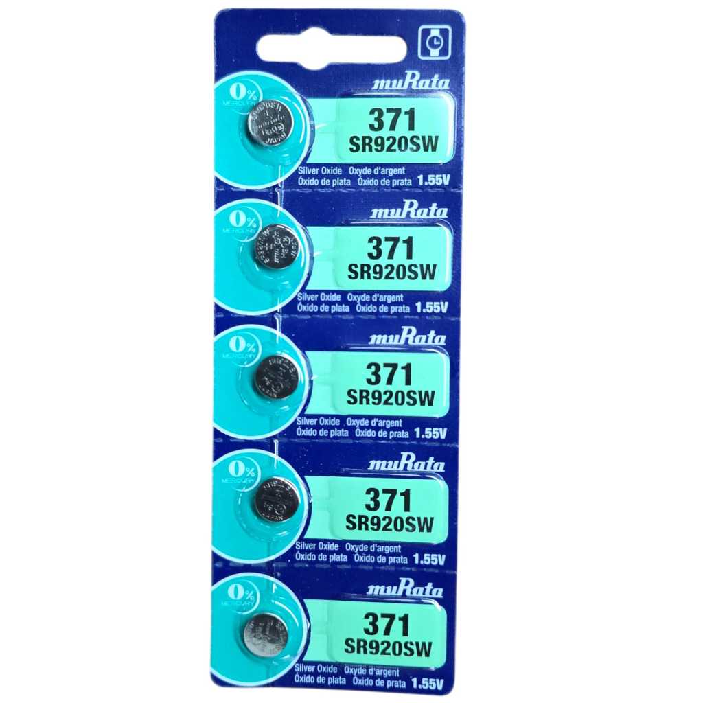 Jual ( HARGA PER LEMBAR ) batre jam tangan battery murata SR 920 SW ...