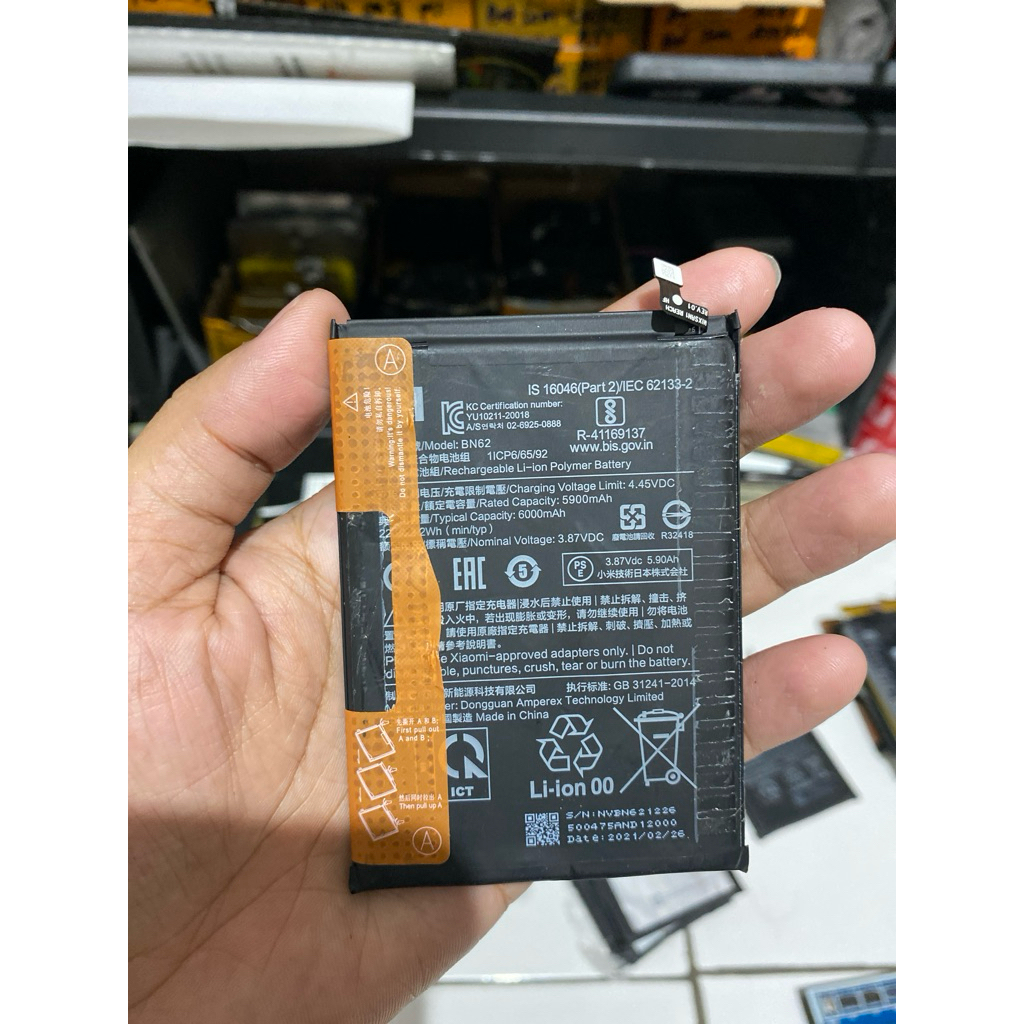 Jual Bat BN62 poco m3 ori100%copotan boss ku | Shopee Indonesia