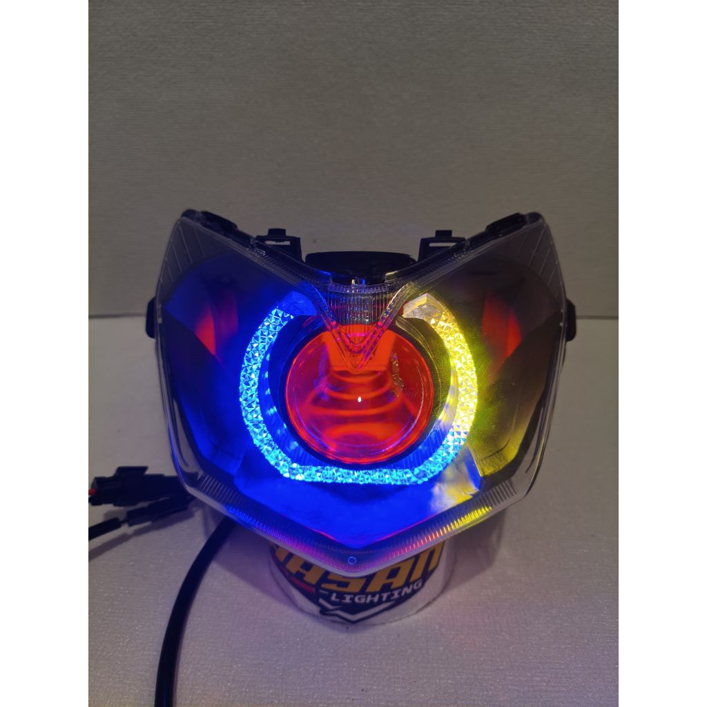 Jual Fullset biled supra x 125 batman AES | Shopee Indonesia