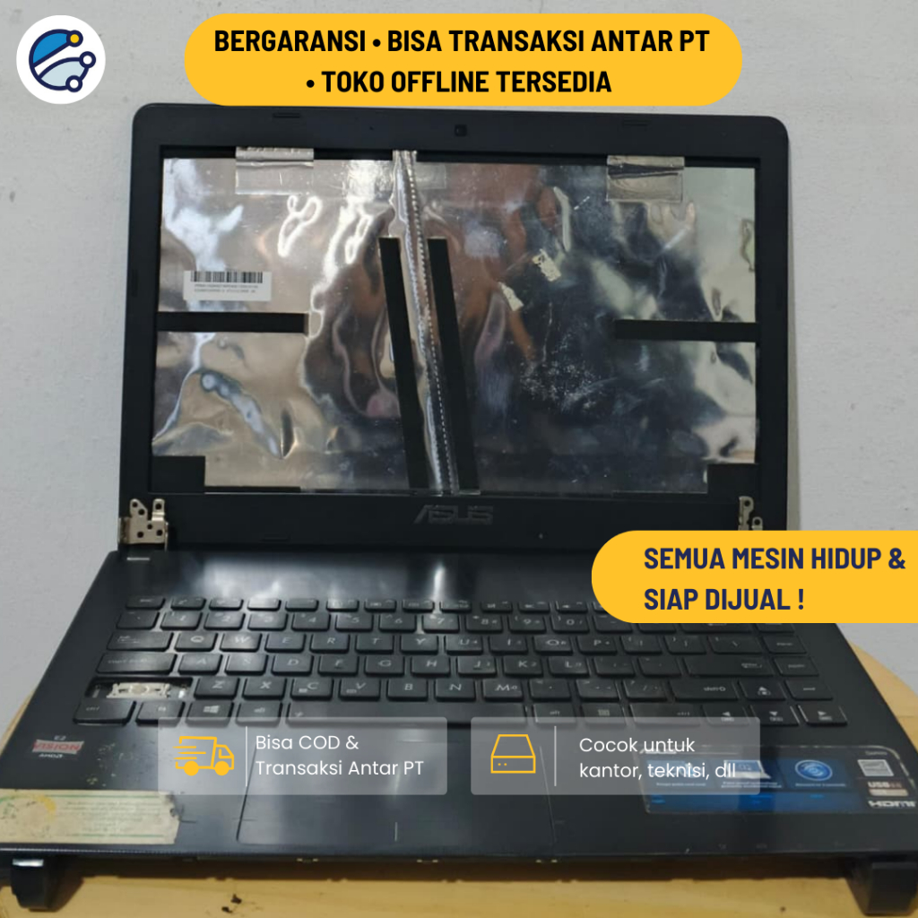 Jual Sparepart Laptop ASUS X401U – Pretelan ASUP X401U Ori Copotan ...