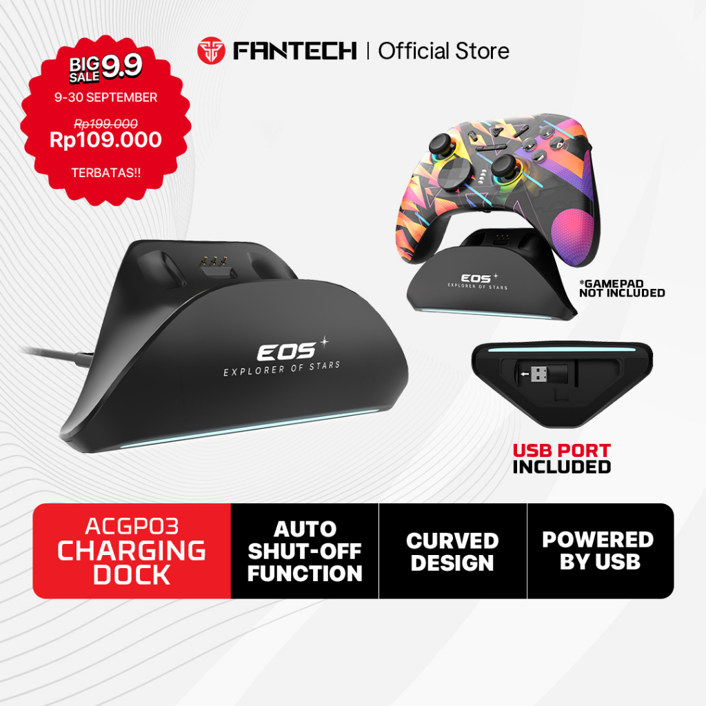 Jual Fantech Charging Dock ACGP03 For EOS PRO WGP15, WGP15V2, WGP15V2S ...