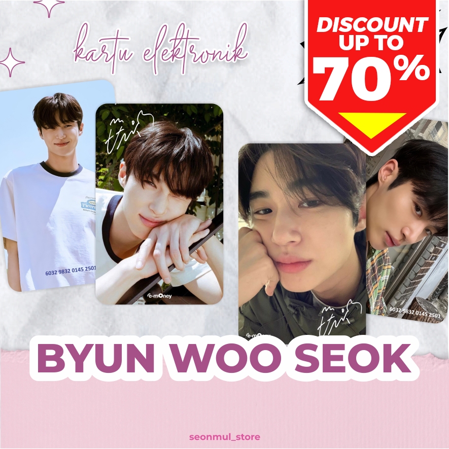 Jual EMONEY BYUN WOO SEOK KDRAMA AKTOR K-DRAMA ACTOR K DRAMA BRIZZI ...