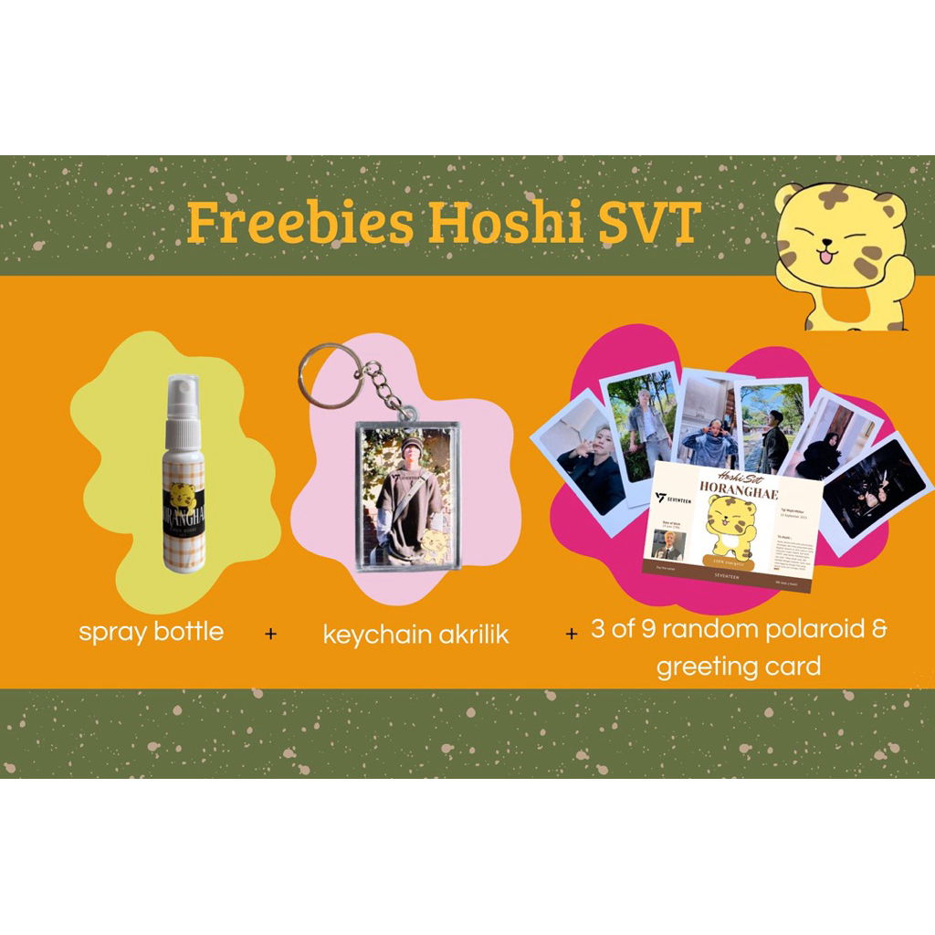 Jual Freebies Hoshi SVT | Shopee Indonesia