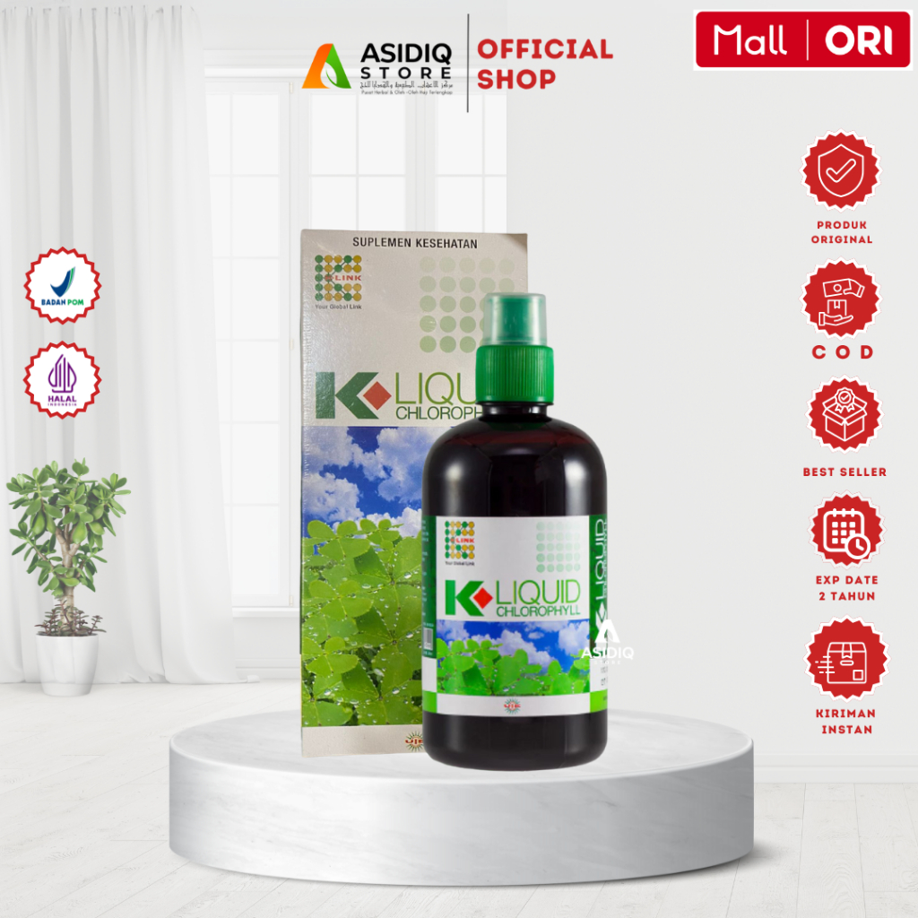 Jual K-LIQUID CHLOROPHYLL 500 ml KLOROFIL K-LINK ORIGINAL Clorofil ...