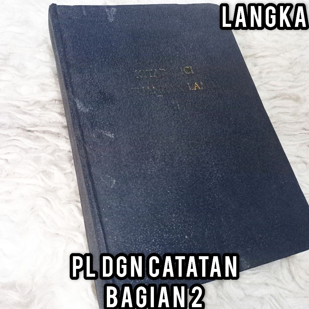 Jual LANGKA kitab suci perjanjian lama bagian 2 alkitab dengan ...