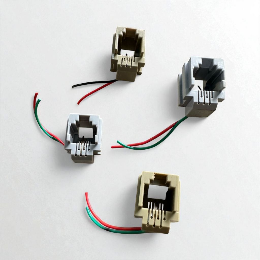 Jual Soket Female RJ 9 RJ09 Soket Pesawat Telepon Telfon 2pin Copotan ...