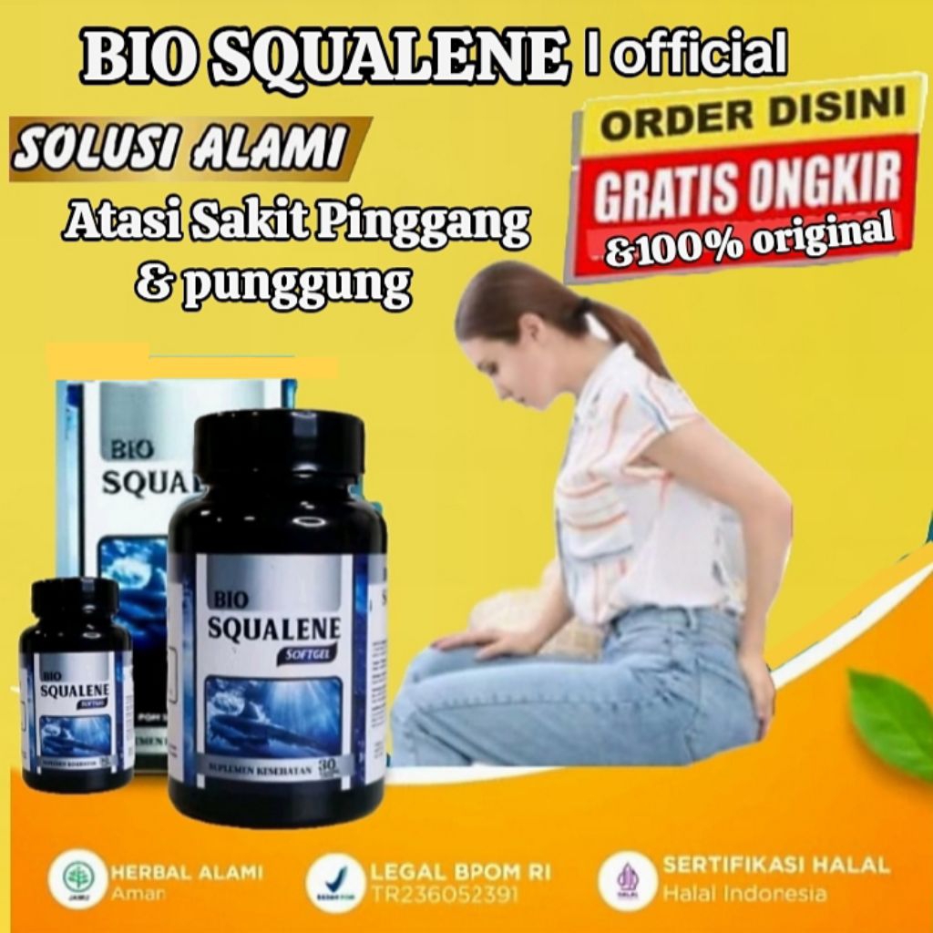 Jual BIO SQUALENE BPOM Indonesian 100% original solusi alami sakit ...