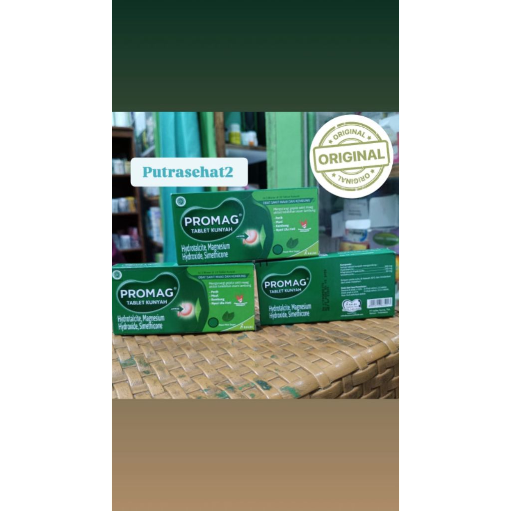 Jual PROMAG TABLET 1 BOX ISI 3 STRIP | Shopee Indonesia