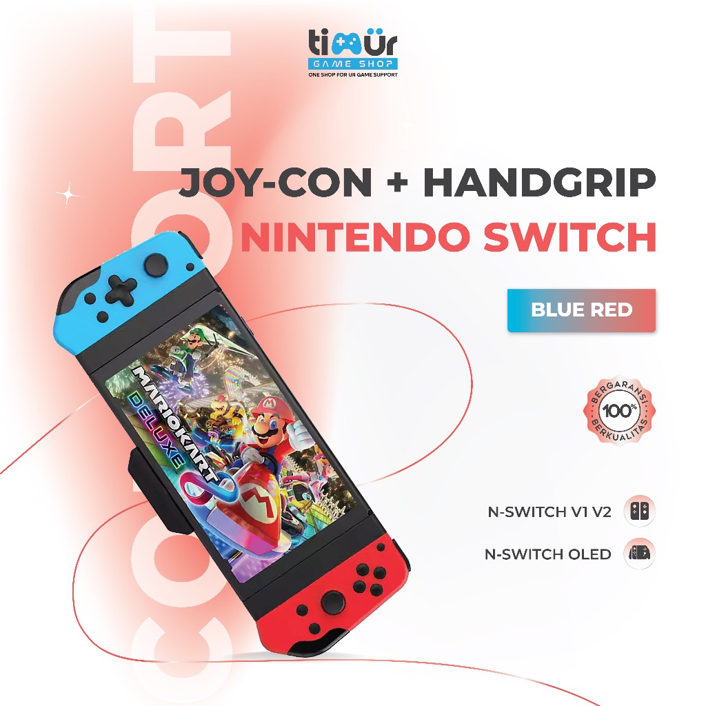 Jual Joycon Joy-Con Grip Controller Handheld Turbo Gyro Dual Vibration ...