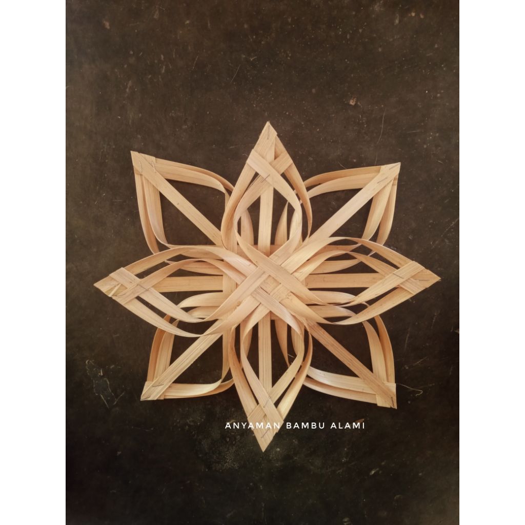Jual Hiasan Dinding Dari Anyaman Bambu Alami | Shopee Indonesia