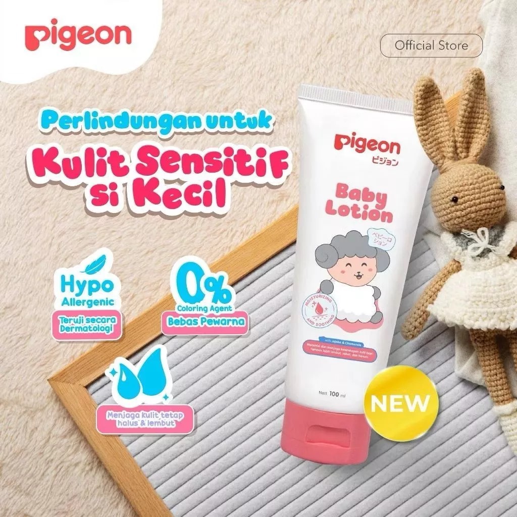 Jual PIGEON MURAH BABY LOTION 100ML / LOTION REJUV / LOSION PELEMBUT ...