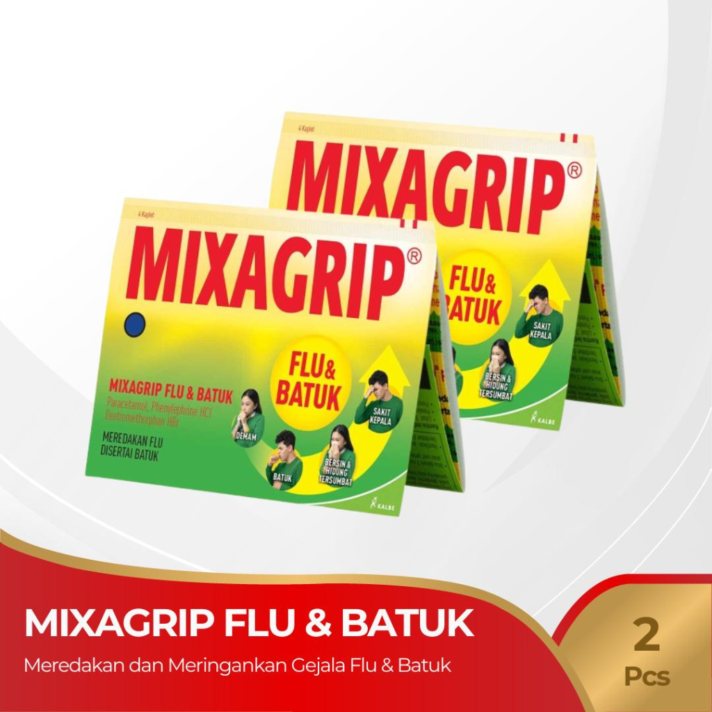Jual Mixagrip Flu & Batuk - Meredakan Gejala Flu Disertai Batuk ...