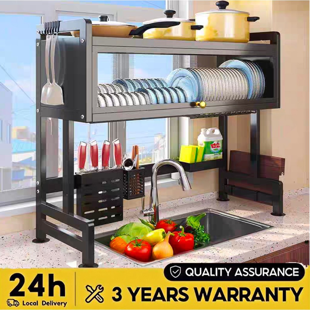 Jual Rak Piring Wastafel Dengan Kabinet Rak Wastafel Cuci Piring Rak ...