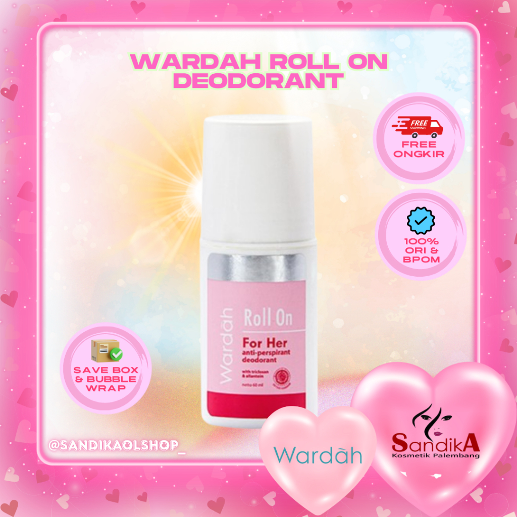 Jual Wardah Roll On For Her 60 ML | Shopee Indonesia