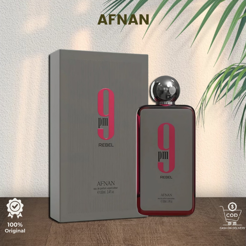 Jual Afnan 9 PM Long Lasting 9PM Rebel EDP For Men & Women / Afnan EDP ...