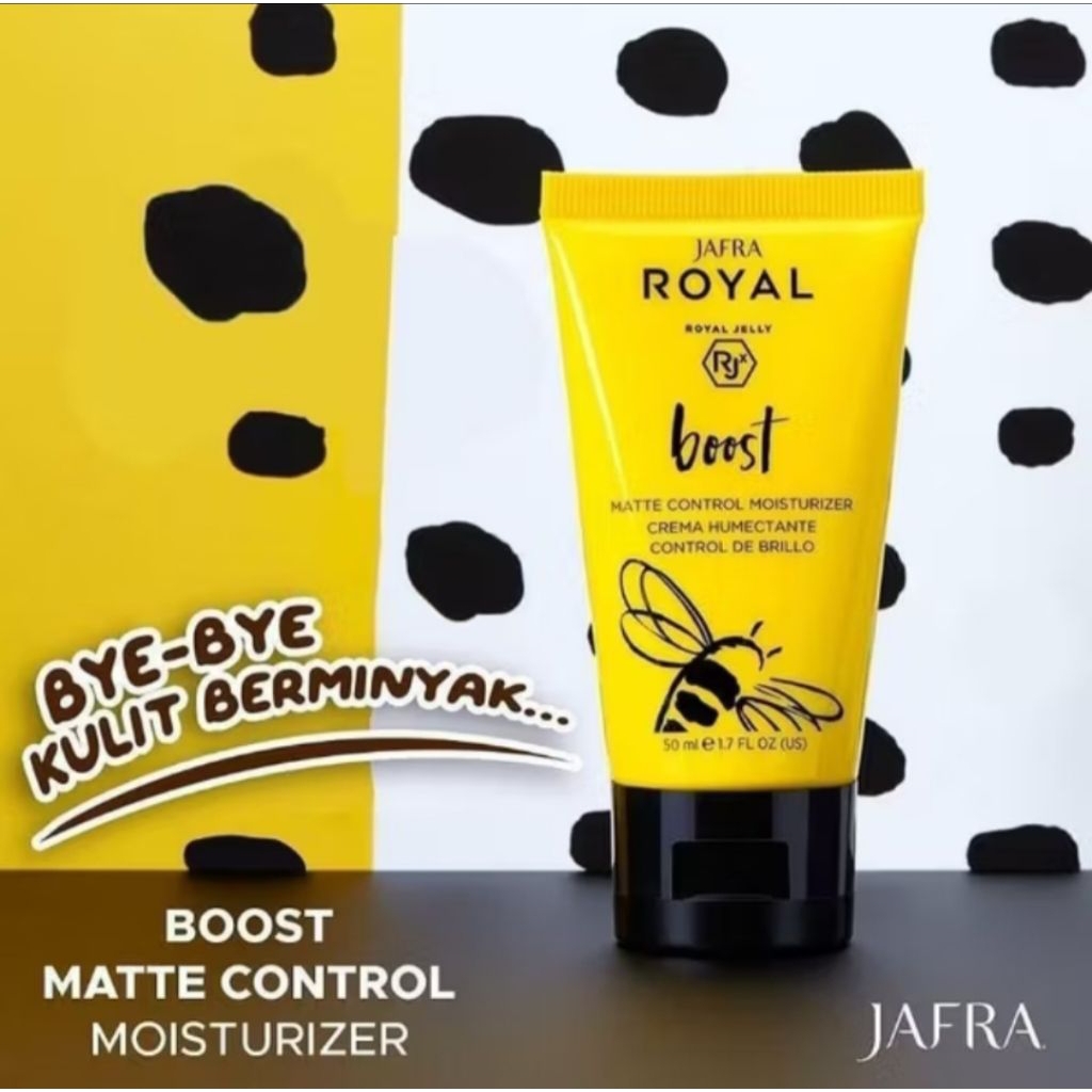 Jual Jafra Royal Boost Matte Control Moisturizer Original | Shopee ...