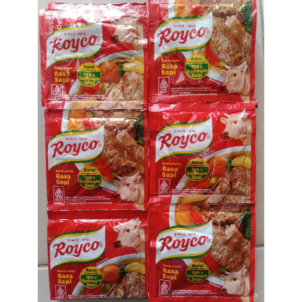Jual Royco sapi Rp.500 paket 2 renceng | Shopee Indonesia