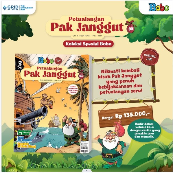 Jual EDISI KOLEKSI DENI MANUSIA IKAN VOL 3 , PETUALANGAN PAK JANGGUT ...