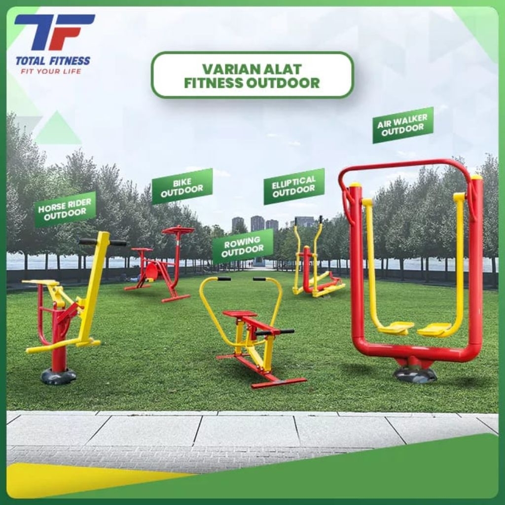 Jual Alat fitnes taman outdoor fitness out door alat gym | Shopee Indonesia