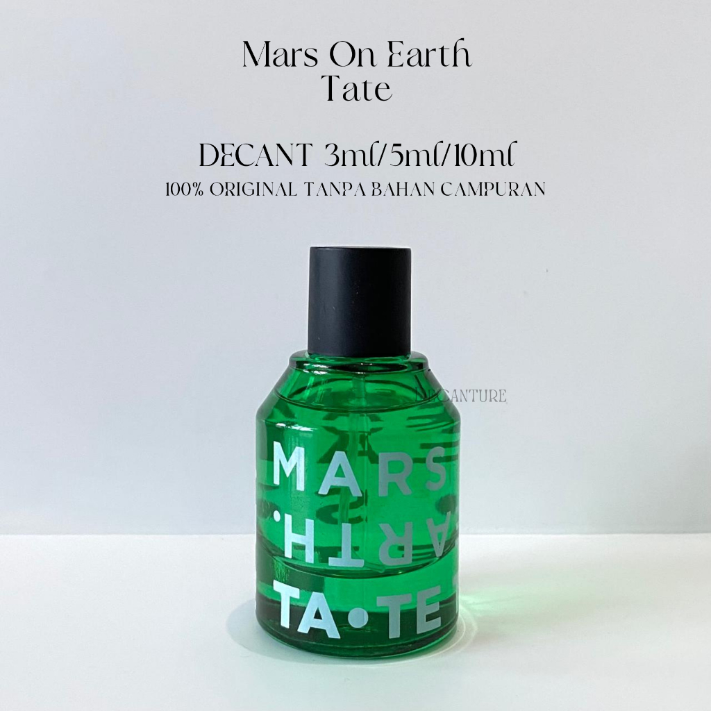 Jual (DECANT) Mars on Earth - Tate Eau de Perfume 3ml/ 5ml/10ml ...