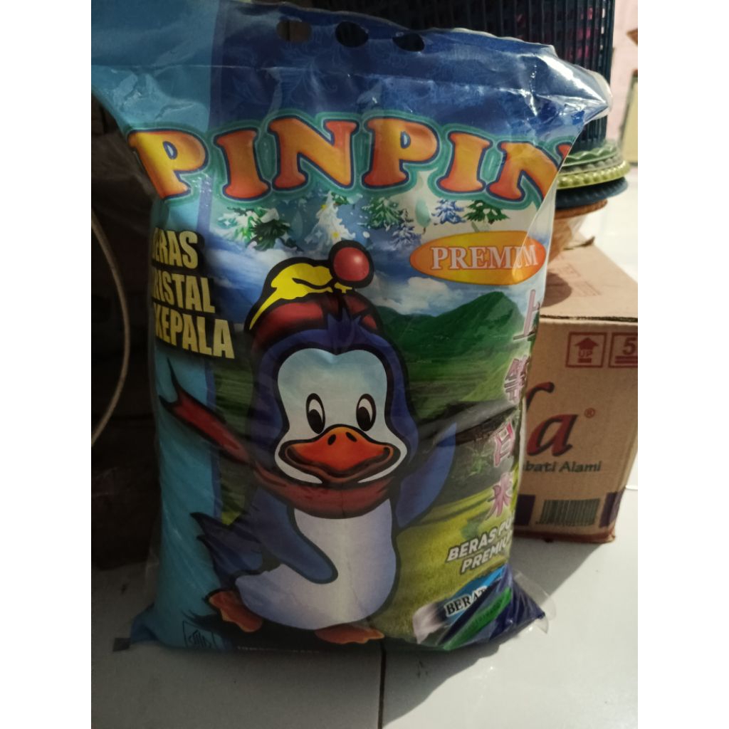 Jual Beras Pin Pin 5kg | Shopee Indonesia