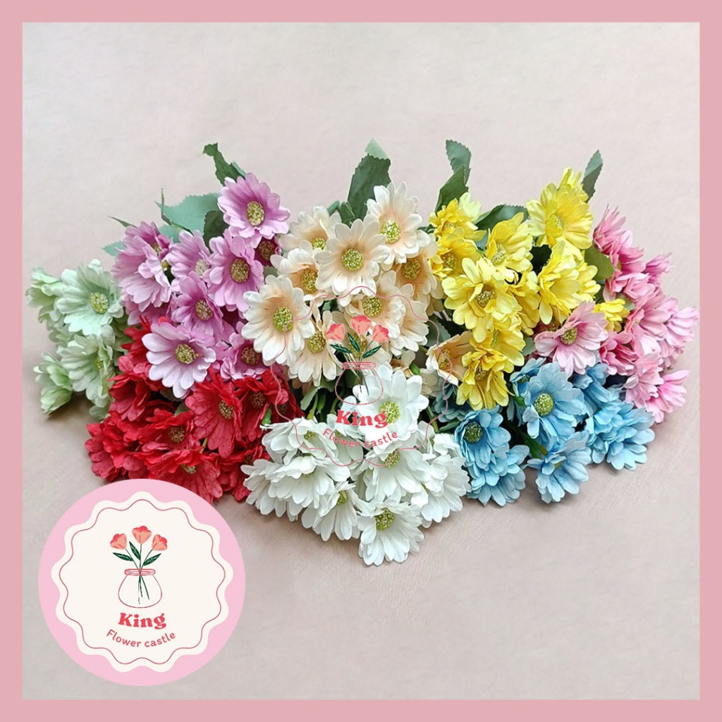 Jual Artificail Nippon Daisy Bunga Aster Premium Artificial Flower ...