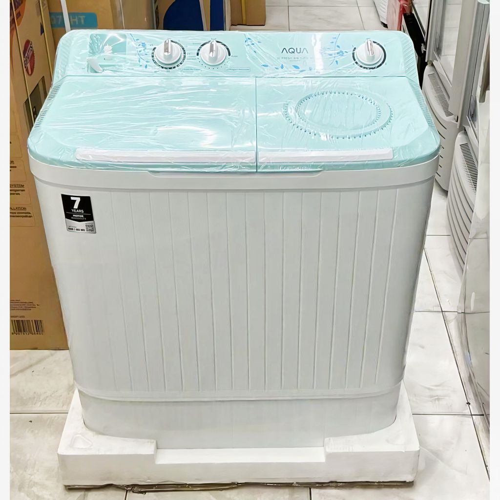 Jual Mesin Cuci Aqua QW 9031HT / QW9031HT Mesin Cuci 2 Tabung 9Kg ...
