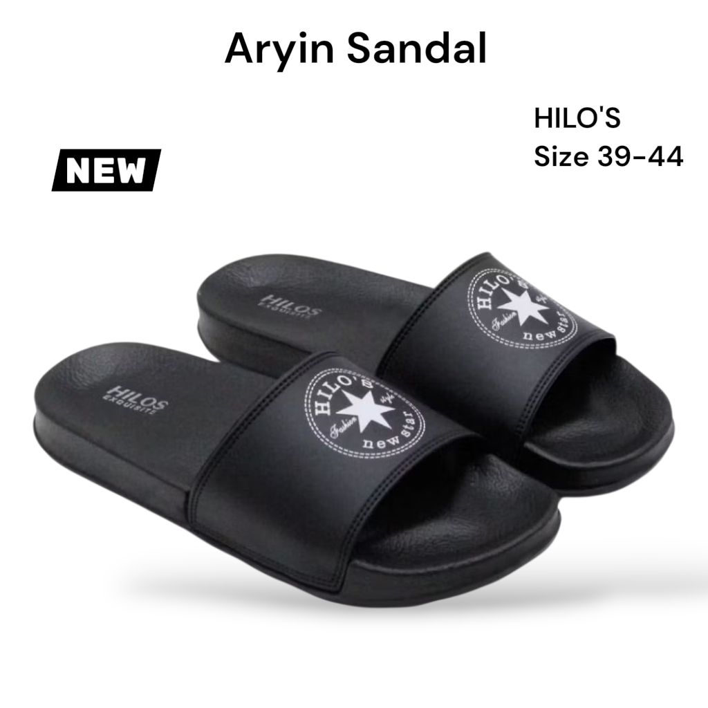 Jual Sandal Slip On Pria Karet Eva Premium Hilo's Terbaru Sendal Selop ...