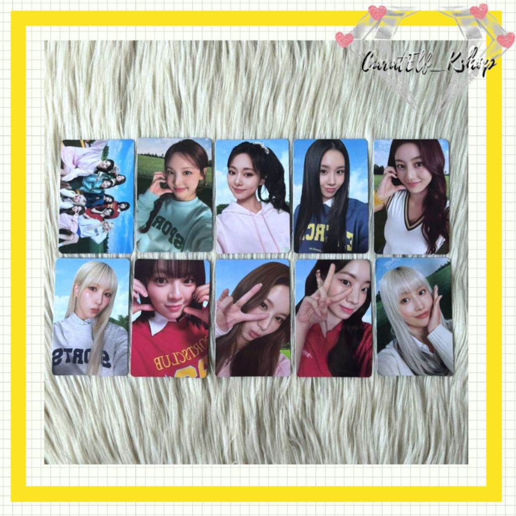 Jual PHOTOCARD NABATI RICHEESE FACTORY X TWICE OFFICIAL | Shopee Indonesia