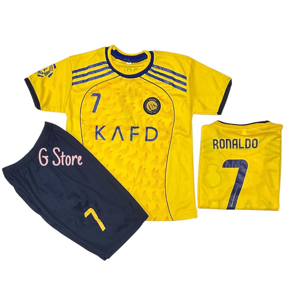 Jual BISA COD / SETELAN BAJU BOLA RONALDO TERBARU / JERSEY AL NASSR ...