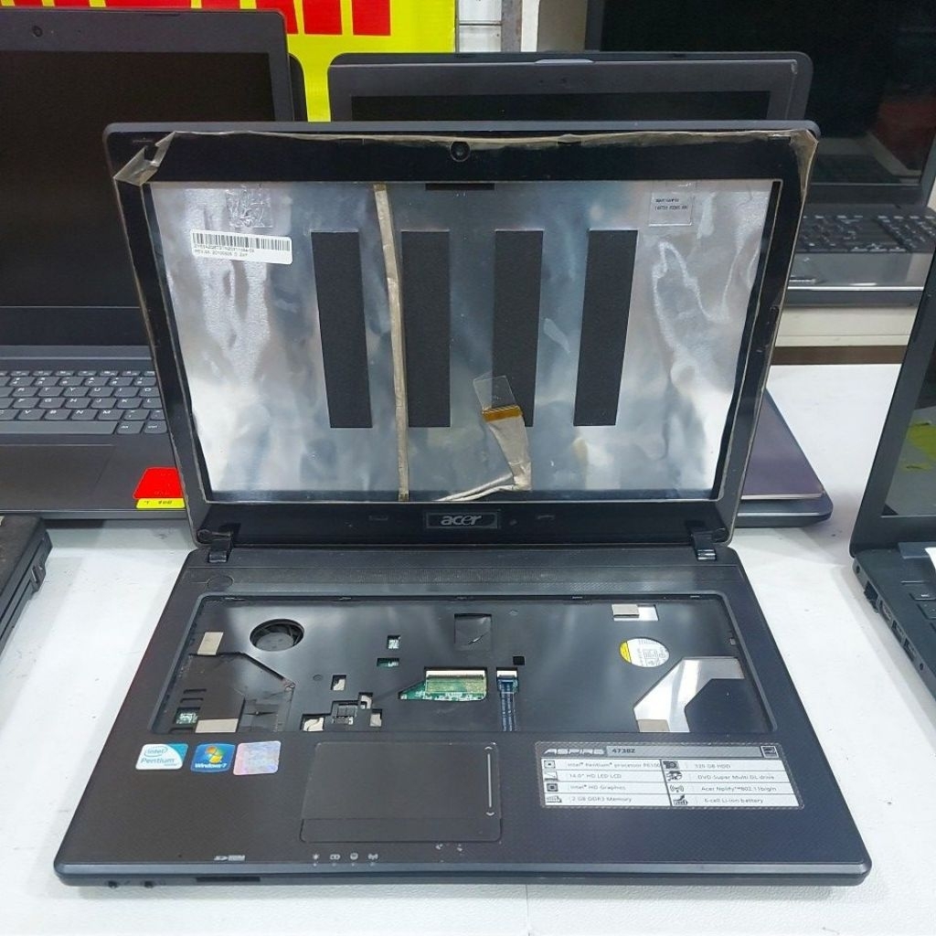 Jual Laptop acer aspire 4738Z intel pentium jual kondisi seperti ini ...
