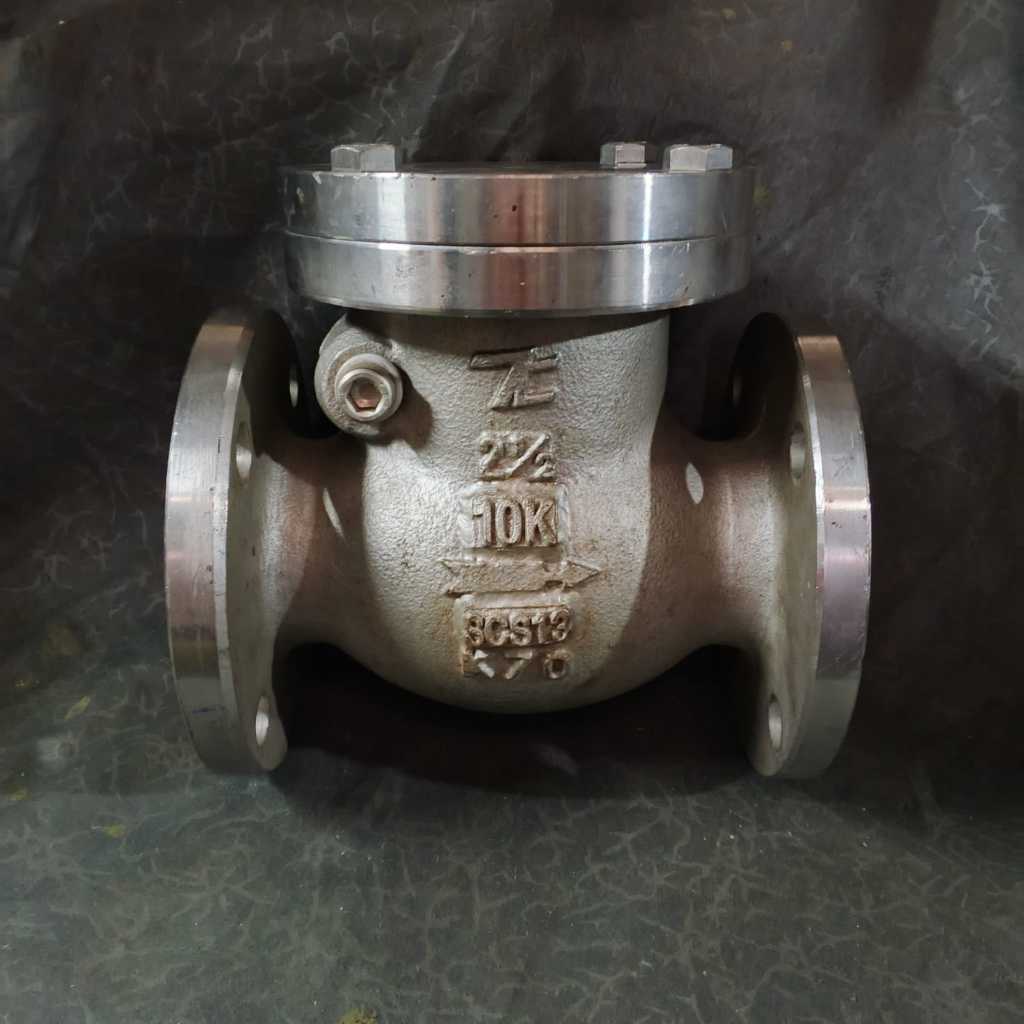 Jual Check Valve Stainless 2 1/2Inch 10K | Shopee Indonesia