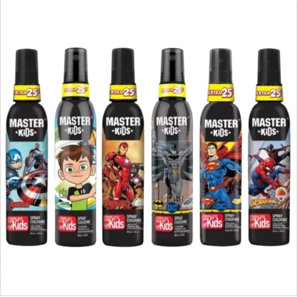 Jual Master Kids Spray Cologne 100ml | Shopee Indonesia