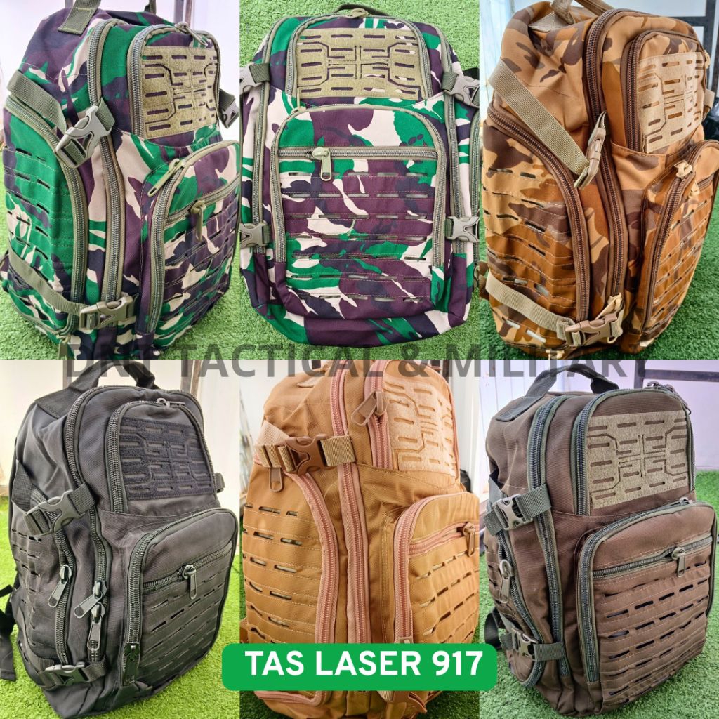 Jual TAS LASER 917 TAS TNI KAPASITAS BESAR | Shopee Indonesia