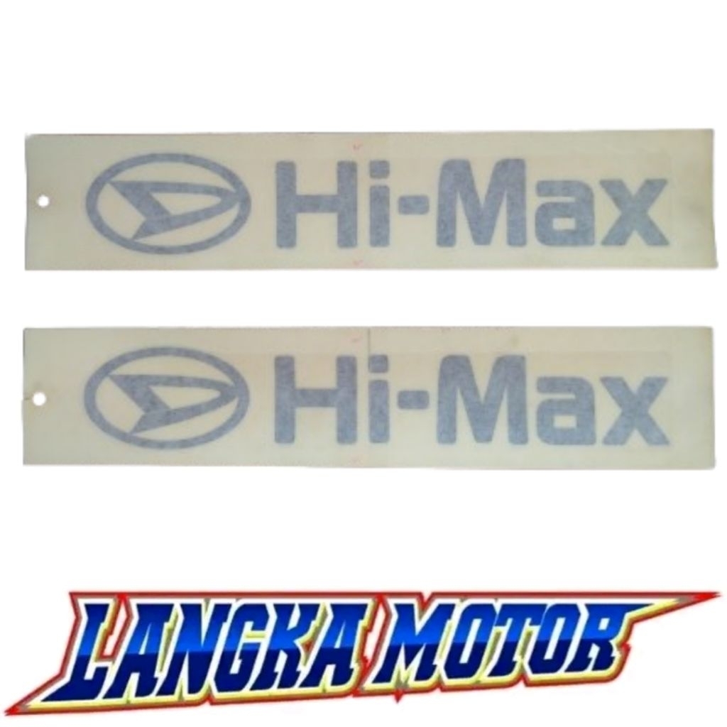 Jual Original Paket 2 Stiker Daihatsu HI MAX pick up | Shopee Indonesia