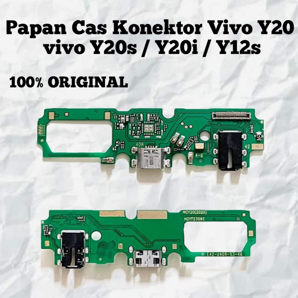 Jual Papan Cas Charger Vivo Y20 / Y20s / Y20i / Y12s Original Konektor ...