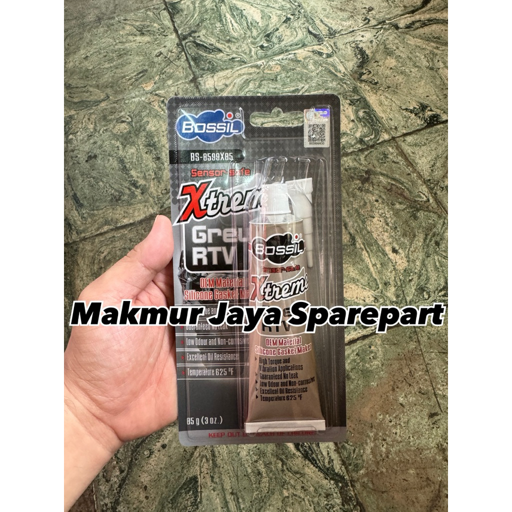 Jual LEM BOSSIL BESAR UKURAN 85 GRAM / 85gr BS-8599X85 XTREME GREY RTV ...