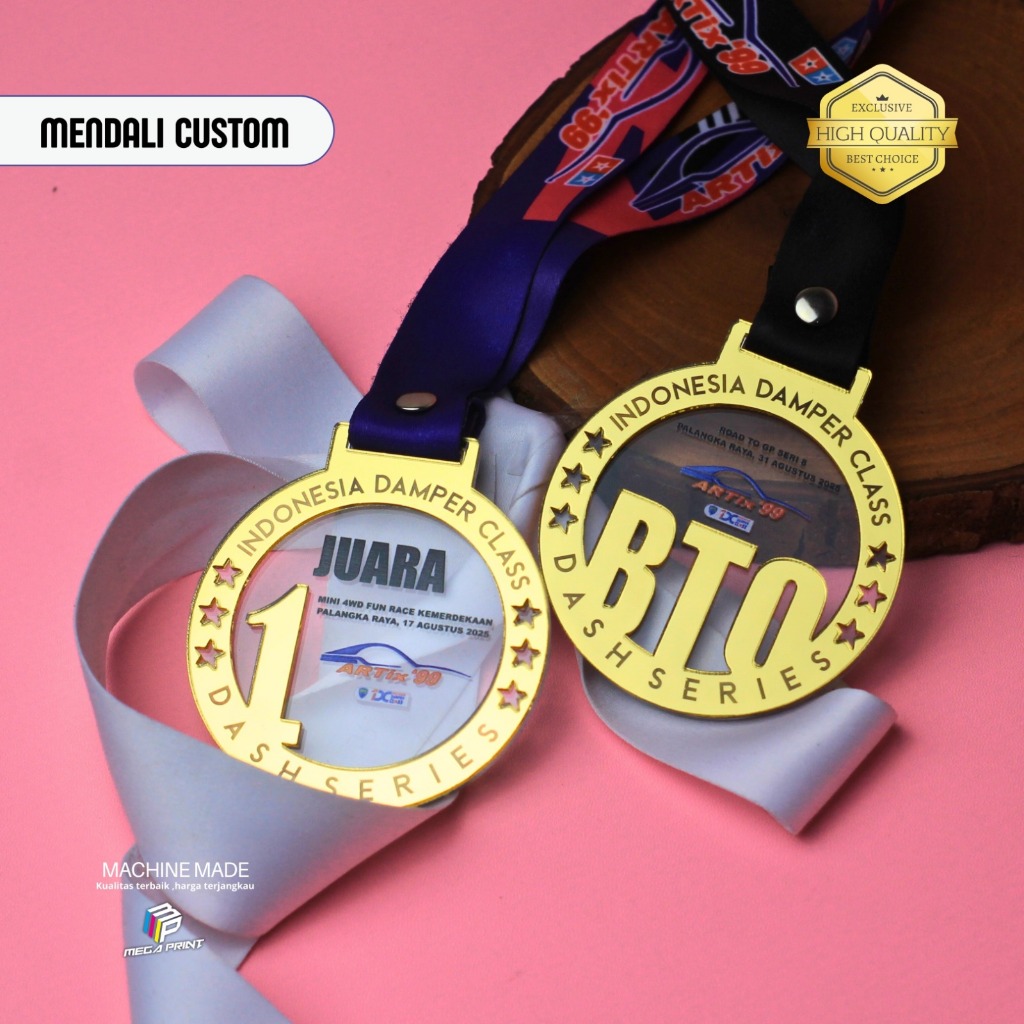 Jual frree design !!!medali tali custom ,mendali akrilk,custom ...