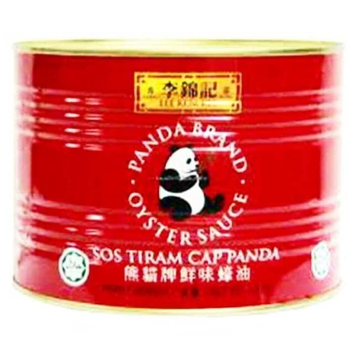 Jual Saos Tiram Lee Kum kee Kaleng/Saos tiram panda kaleng 1 dus isi 6 ...